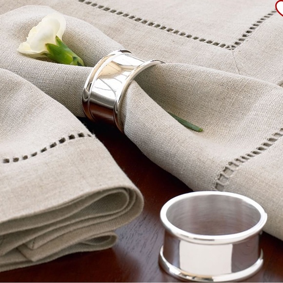 Pottery Barn | Kitchen | Pottery Barn Oval Napkin Rings | Poshmark